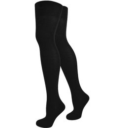 Normani Over the Knee Socks female Black size One Size