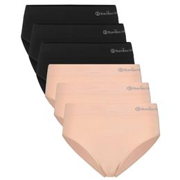 Bamboo basics Panty female Beige, Black size S