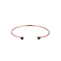 Elli Armband Damen Gr&ouml;&szlig;e 17 rosegold / schwarz
