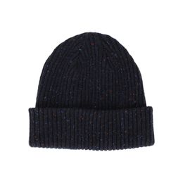 Beanie WHISTLER "Hammeron", Herren, blau (dunkelblau), 55% Polyacryl, 25% Polyamid, 10% Wolle, 10% Baumwolle, unifarben, M&uuml;tzen Beanie, mit mulesingfreier Wolle