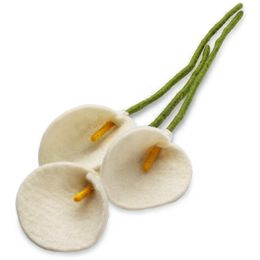 &Eacute;n Gry & Sif Strau&szlig; Calla Filz wei&szlig;