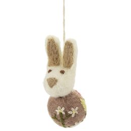 &Eacute;n Gry & Sif Anh&auml;nger Osterhase Filz bestickt