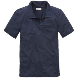 Merz b. Schwanen Herren-Poloshirt S Dunkelblau