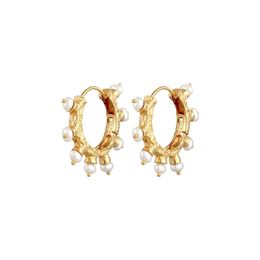 Haze&Glory Haze&glory Earrings 'Sun of Pearls' female Gold size One Size