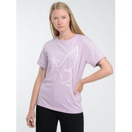 T-Shirt Maze "42021217", Damen, Gr. L, rosa (violet breeze), Obermaterial: 100% Baumwolle, Shirts T-Shirt