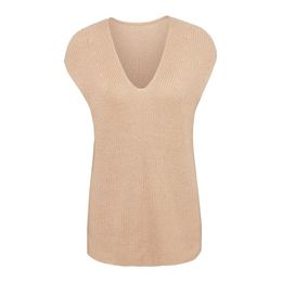GOLDNER Strickweste Damen Gr&ouml;&szlig;e XL/XXL braun