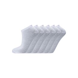 Socken Endurance "Ibi", Herren, Gr. 31/34, wei&szlig;, 72% Baumwolle, 26% Nylon, 2% Elasthan, unifarben, Socken Socken, mit elastischem Bund