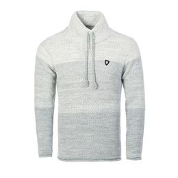 Carisma Pullover Herren Gr&ouml;&szlig;e M grau / hellgrau