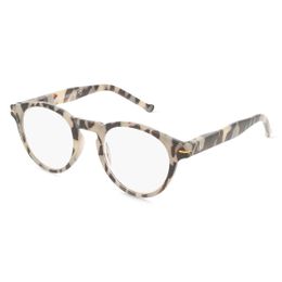Lesebrille I Need You FRANKIE | Unisex | Fassung: Panto, Kunststoff, Grau Havanna