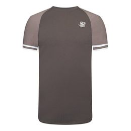 SikSilk Shirt male Brown size XXL