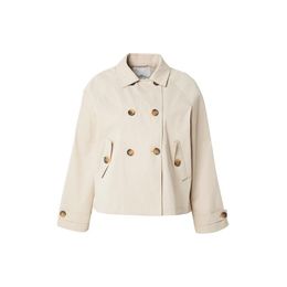 Only Carmakoma Mantel 'CARApril' Damen Gr&ouml;&szlig;e 4XL hellbeige