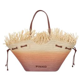 Pinko Shopper 'Pagoda ' Damen Gr&ouml;&szlig;e One Size beige / braun / orange