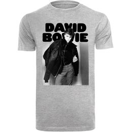 F4NT4STIC Shirt 'David Bowie Jacket Photograph' male Grey size S