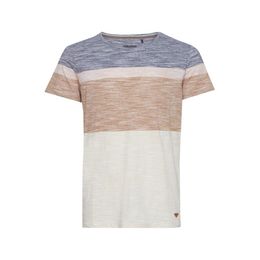 Blend Shirt 'Jakob' Herren Gr&ouml;&szlig;e XXL beige / hellbeige / blau / braun