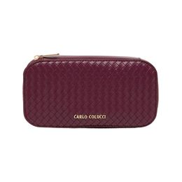 Carlo Colucci Toiletry Bag 'Domaschio' female Red size One Size