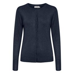 oxmo Knit Cardigan 'Hlin' female Blue size XL