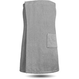 Normani Short Bathrobe female Grey size One Size