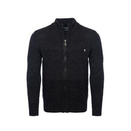Carisma Knit Cardigan male Black size XXXL