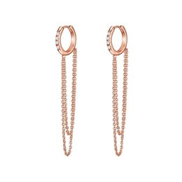 Glanzst&uuml;cke M&uuml;nchen Glanzst&uuml;cke M&uuml;nchen Ohrringe Damen Gr&ouml;&szlig;e One Size rosegold / transparent