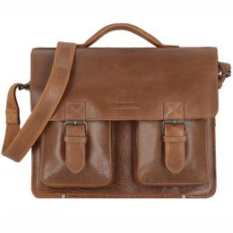GreenLand Nature Document Bag male Brown size One Size