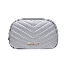 Carlo Colucci Toiletry Bag ' Doga ' female Silver size One Size