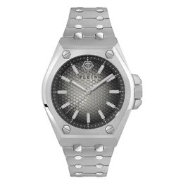 Philipp Plein Watches Analog Watch 'Plein Extreme Gent' male Silver size One Size