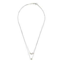 Elli Necklace 'Kreise, Geo' female Silver size One Size