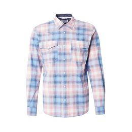 s.Oliver Button Up Shirt male Blue size S