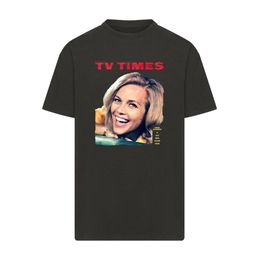 F4NT4STIC T-Shirt 'TV Times Honor Blackman 1964 Cover' Herren Gr&ouml;&szlig;e XXL mischfarben / schwarz