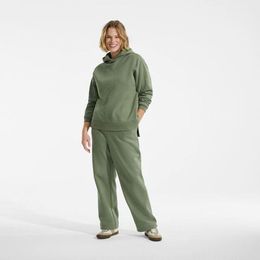 LANDS' END Jogginghose mit geradem Bein SERIOUS SWEATS, Damen,  Gr&uuml;n, Baumwoll-Mischung/Polyester-Mischung, by Lands' End