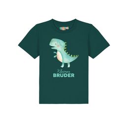 Watabout.kids Shirt 'Dinosaurier Kleiner Bruder' boy Green size 98/104