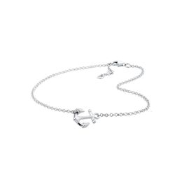 Elli Foot Jewelry 'Anker' female Silver size One Size