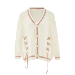 Immy Knit Cardigan female White size M