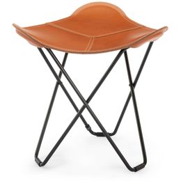 Cuero Design Hocker Mariposa Leder