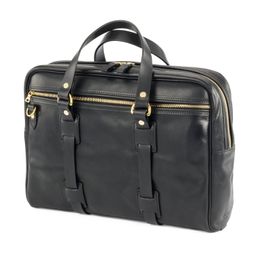Croots Leder-Laptop-Tasche