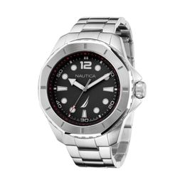 Nautica Analog Watch 'Nautica Gents' male Black size One Size