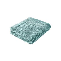 Herzbach Home Shower Towel male Green size 70x140 cm