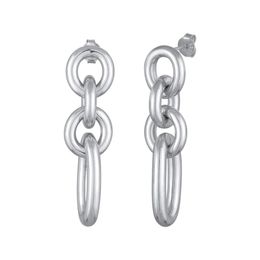 Elli Earrings 'Glieder' female Silver size One Size