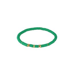 Elli Bracelet 'Heishi' female Green size 16