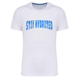 F4NT4STIC Shirt 'Sports Stay Hydrated' female White size M