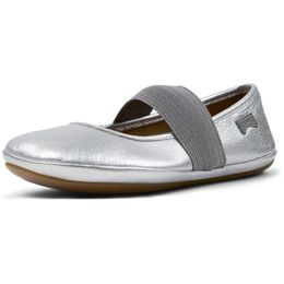 Camper Ballerinas 'Right' M&auml;dchen Gr&ouml;&szlig;e 34 silber