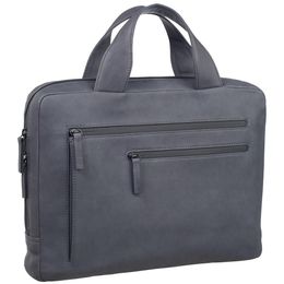 Leonhard Heyden Document Bag 'Den Haag' male Grey size One Size