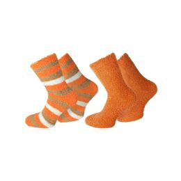 Normani Socks female Orange size One Size