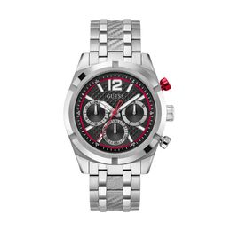 Guess Analog Watch 'RESISTANCE' male Silver size One Size