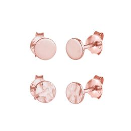 Elli Ohrringe 'Geo' Damen Gr&ouml;&szlig;e One Size rosegold