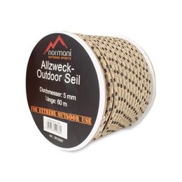 Normani Outdoor-Seil 'Chetwynd' 5 mm x 60 m Damen Gr&ouml;&szlig;e XS/XL beige