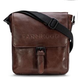 Farmhood Crossbody Bag male Brown size One Size