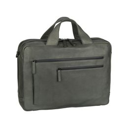 Leonhard Heyden Document Bag 'Den Haag' male Grey size One Size