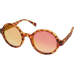 Urban Classics Sonnenbrille Herren Gr&ouml;&szlig;e One Size cognac / gelb