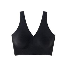 Schiesser Bra ' Padded - Invisible Soft ' female Black size 46
